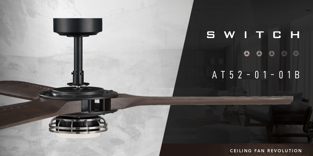 Easy installation, versatile space, 2 in 1 ceiling fan—Switch is on the ...